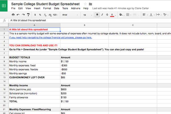 Additional Living Expenses Worksheet Ivuyteq